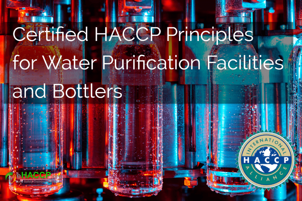 HACCP Water course cover | HACCP Training and Certification